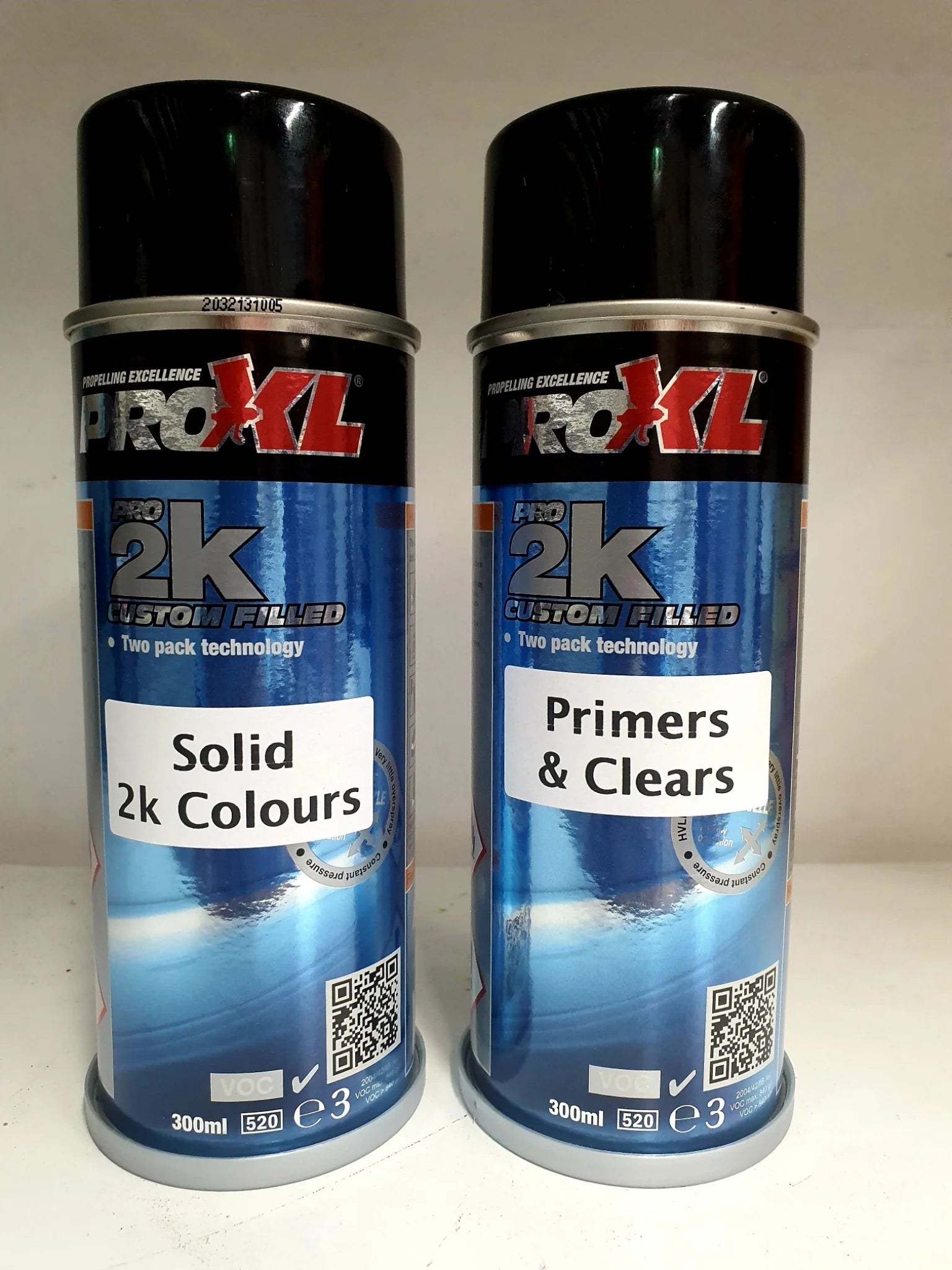 2K Activated Aerosols CLEARS & COLOURS – Touch up car paints